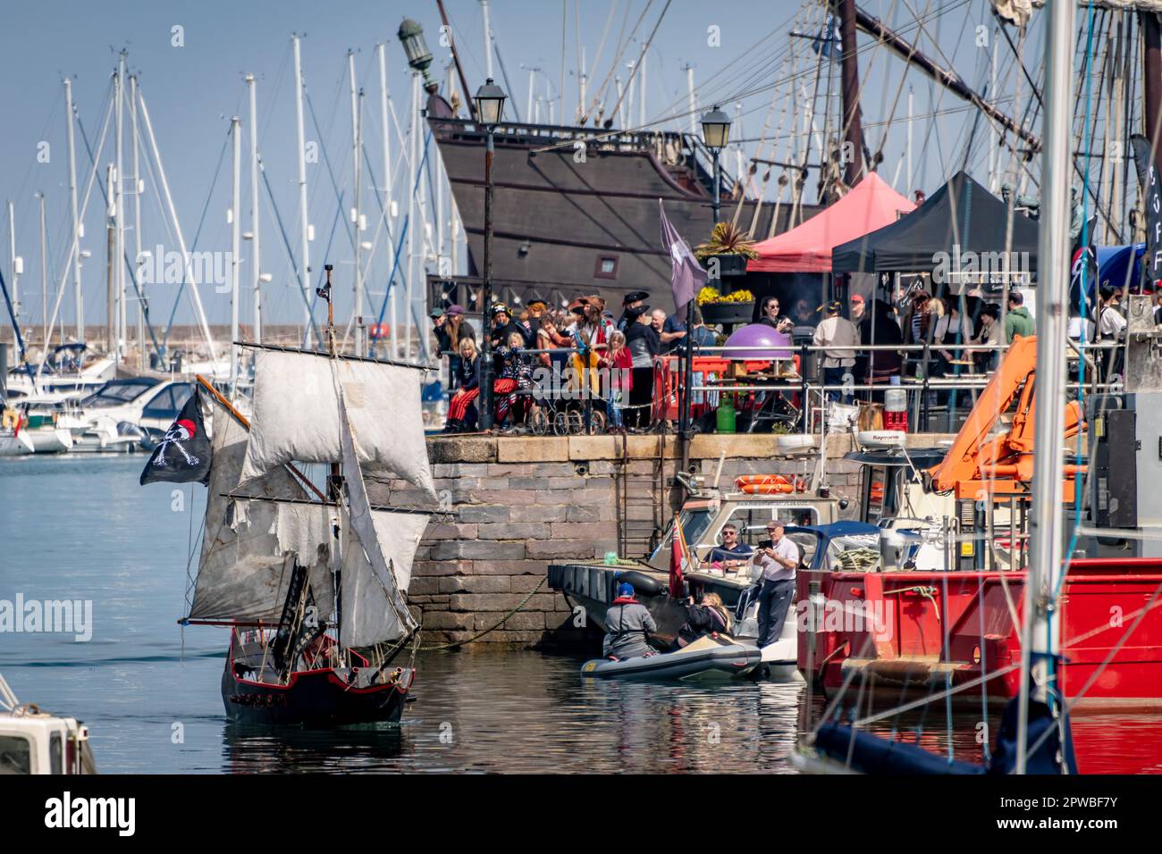 Brixham pirate festival 2023 faull hi-res stock photography and images ...