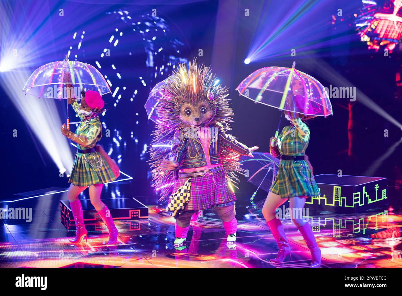 Cologne, Germany. 29th Apr, 2023. The character "The Hedgehog" is on ...