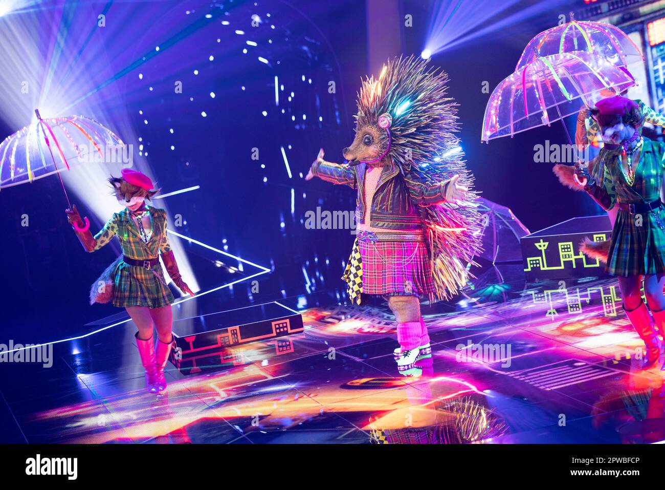 Cologne, Germany. 29th Apr, 2023. The character "The Hedgehog" is on ...