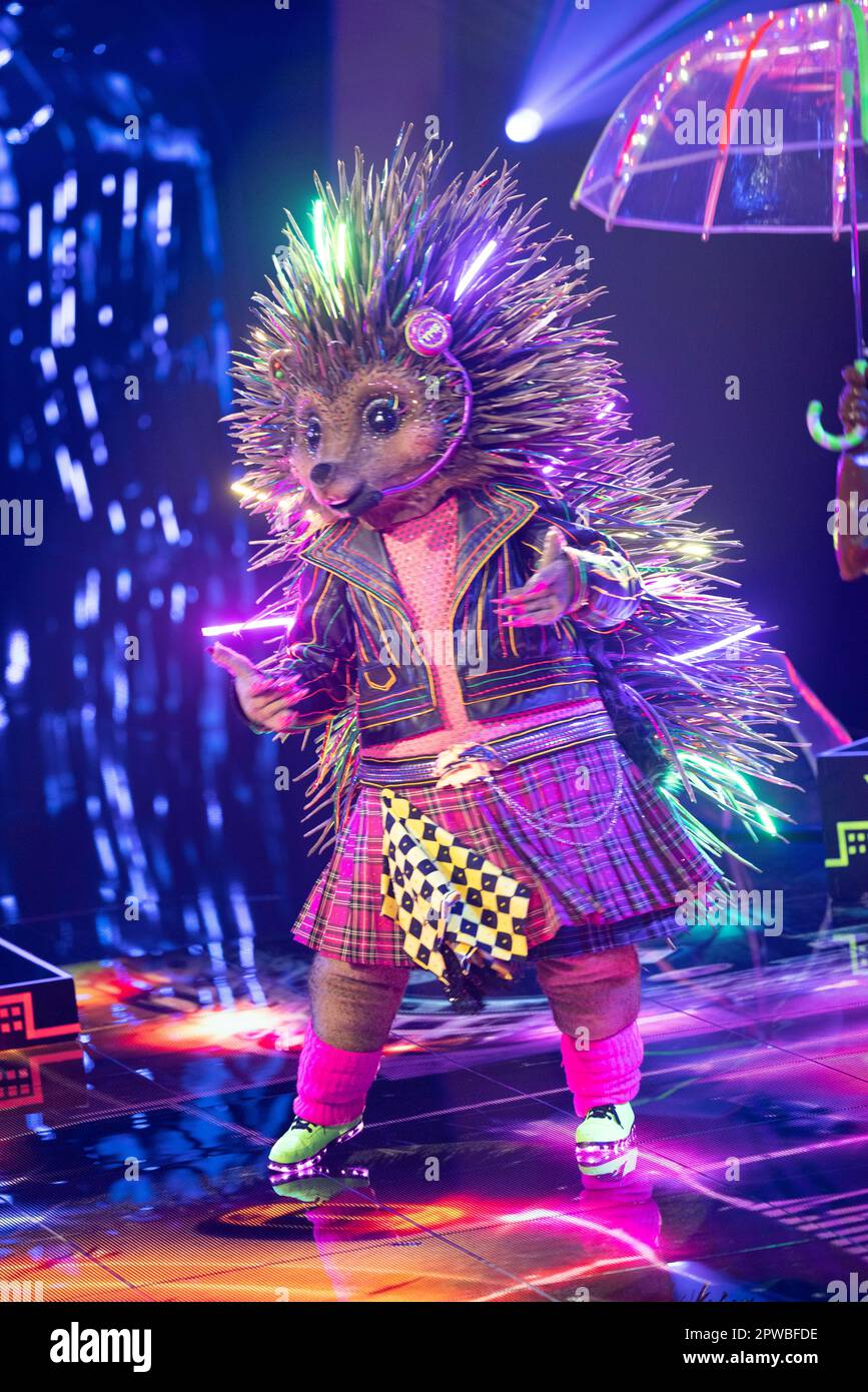 Cologne, Germany. 29th Apr, 2023. The character "The Hedgehog" is on ...