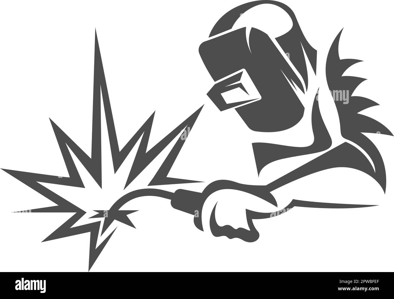 Welding icon logo design Stock Vector Image & Art - Alamy