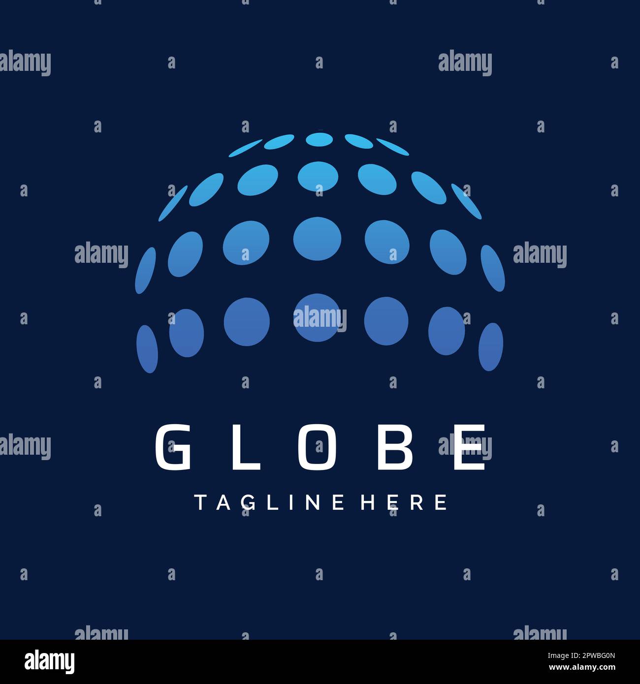 Modern globe or globe or global logo template vector design.World logo ...