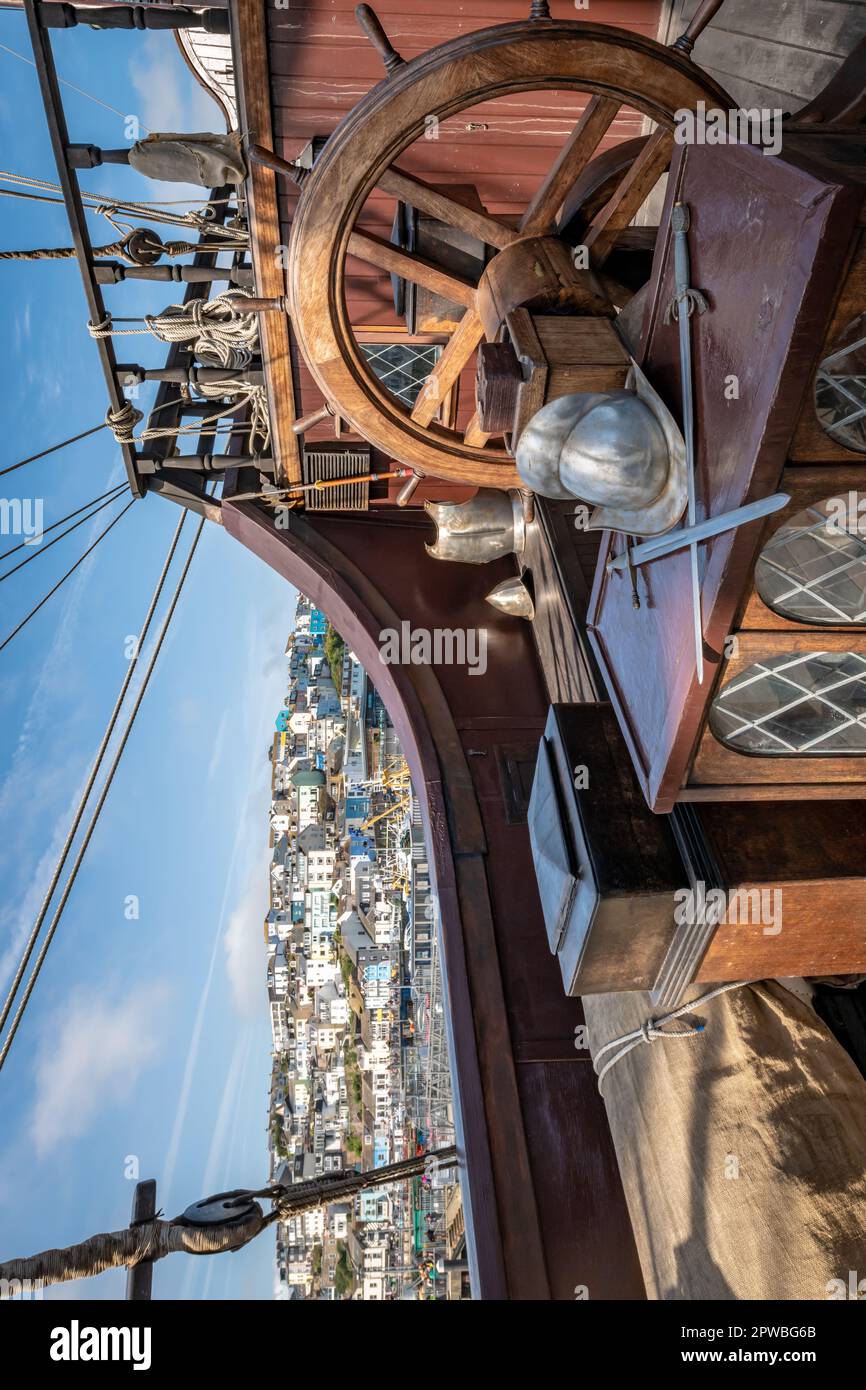 Brixham, UK. 29th Apr, 2023. Thousands of people, most dressed as ...