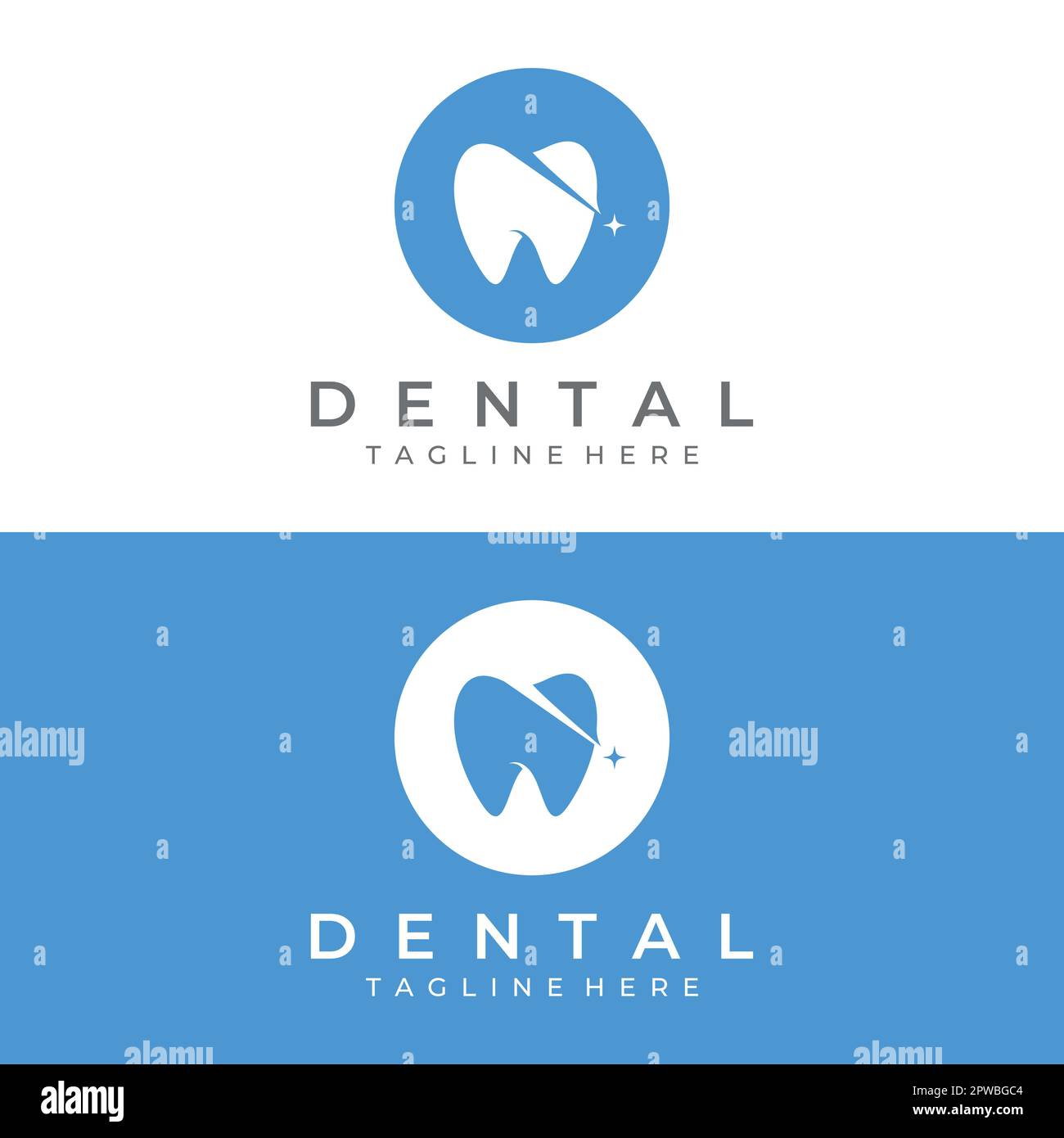 Abstract dental logo template design. Dental health, dental care and ...