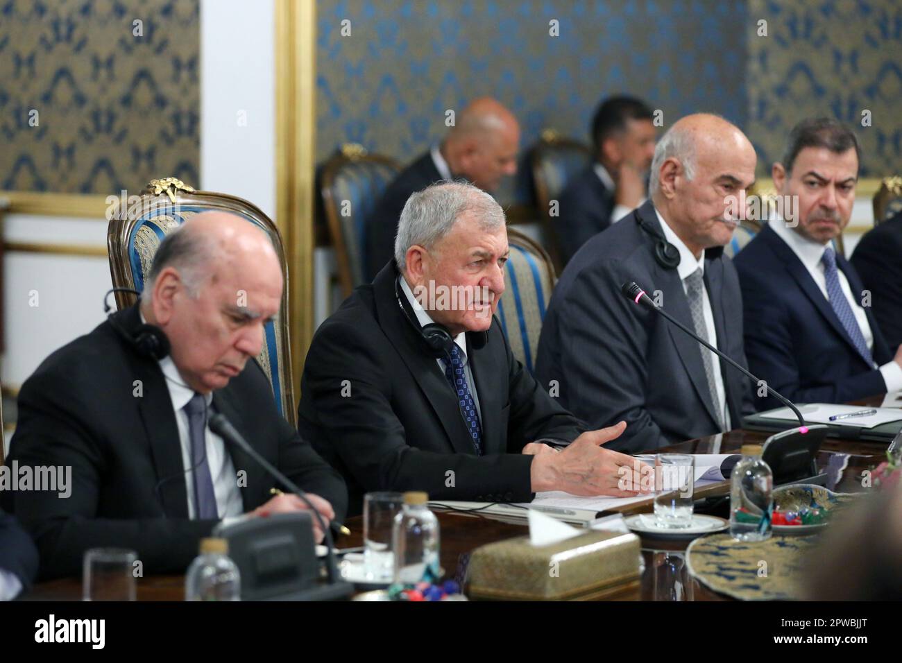 Tehran, Tehran, Iran. 29th Apr, 2023. Iran's President EBRAHIM RAISI ...