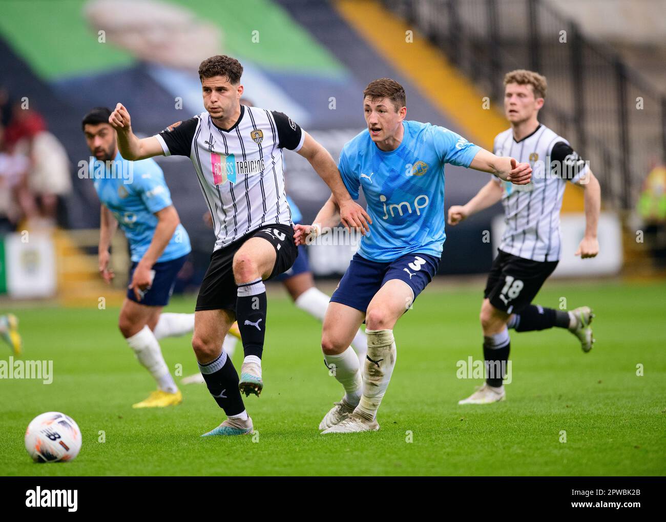 Meadow Lane Football Stadium, Nottingham, UK. 29 April 2023 at 1730hrs ...