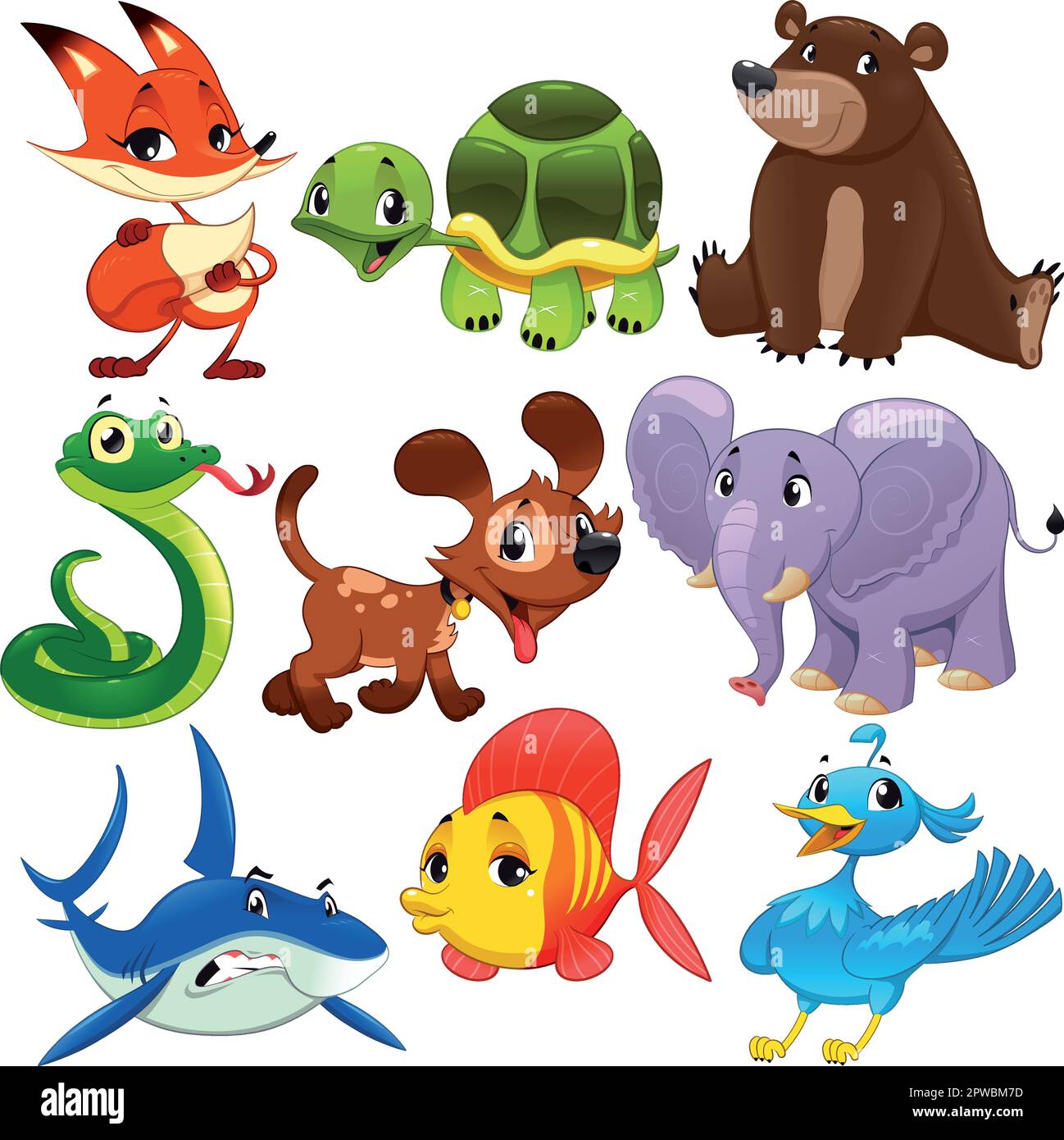 Character characters animals animal hi-res stock photography and images ...