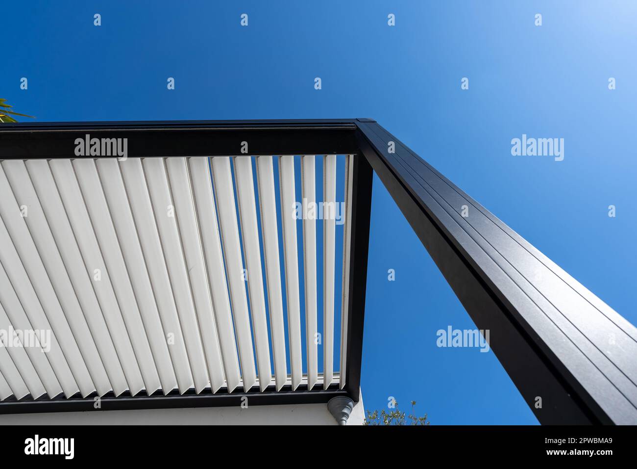 eco friendly bioclimatic aluminum pergola shade structure, awning and ...