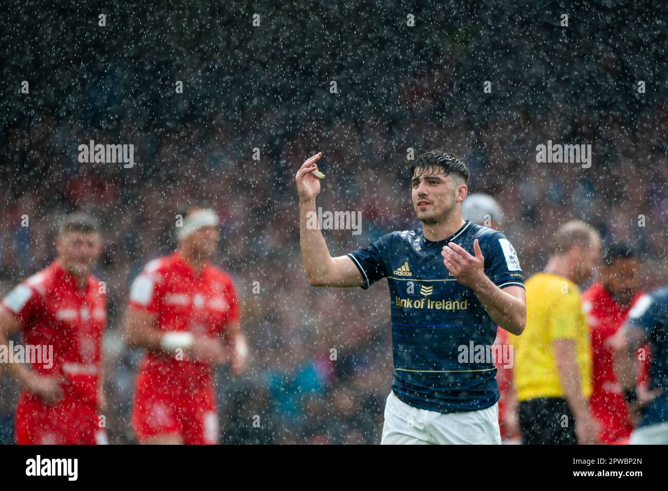 Dublin, Ireland. 29th Apr, 2023. Jimmy O'Brien of Leinster during the ...