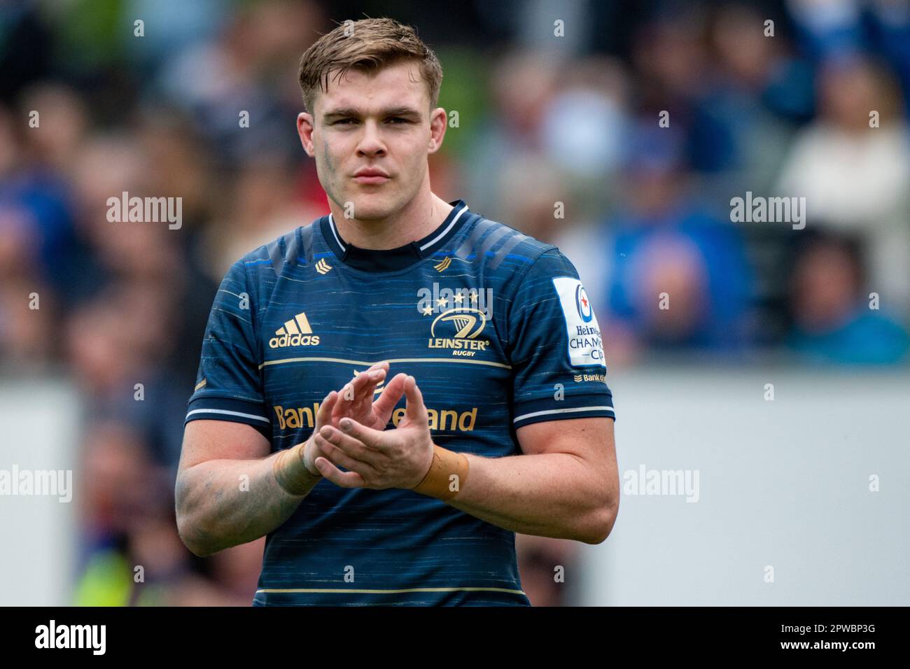 Dublin, Ireland. 29th Apr, 2023. Garry Ringrose of Leinster during the ...