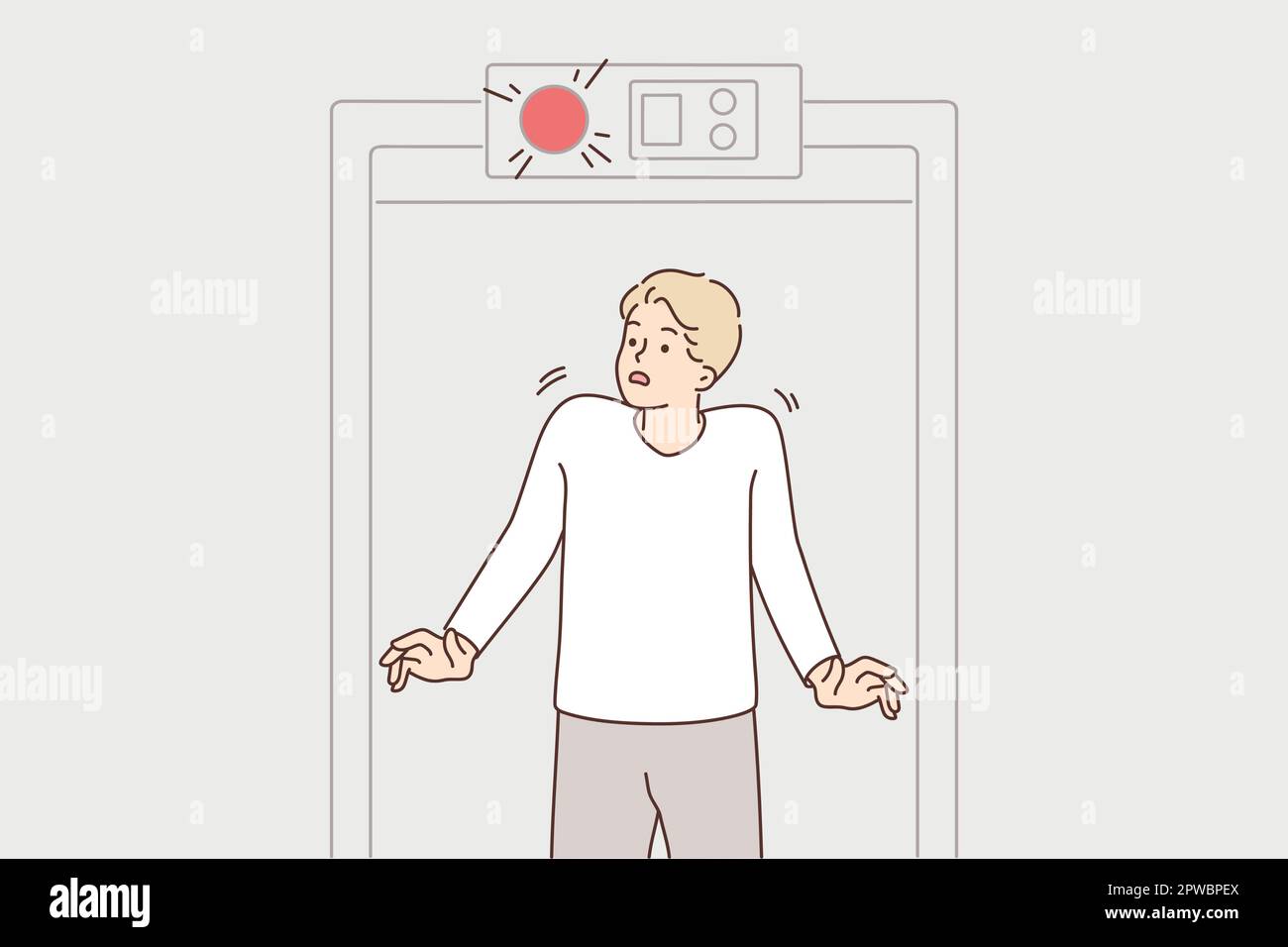 Security system warning sign Stock Vector Images - Alamy