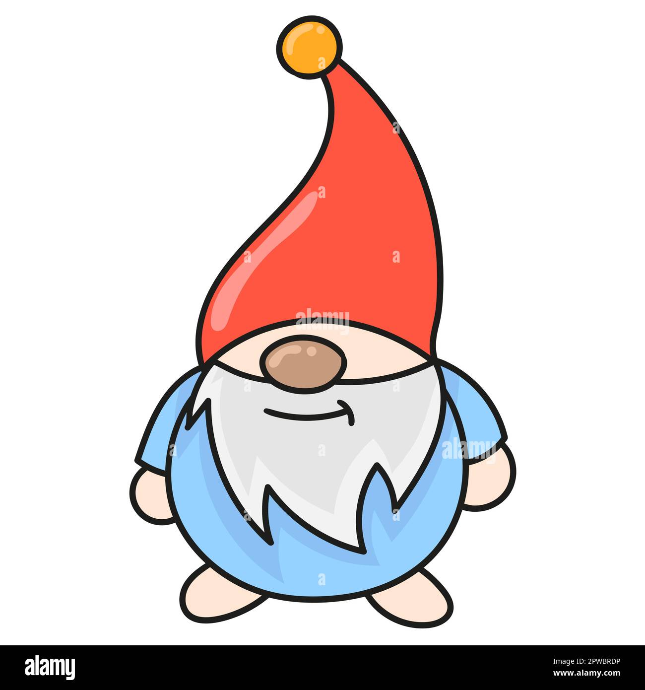 old dwarf fantasy creature. doodle icon image Stock Vector Image & Art ...