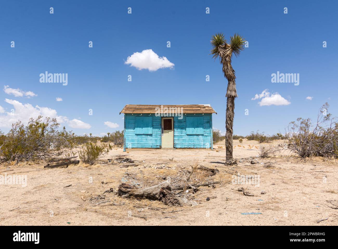 High desert house joshua tree hi-res stock photography and images - Alamy