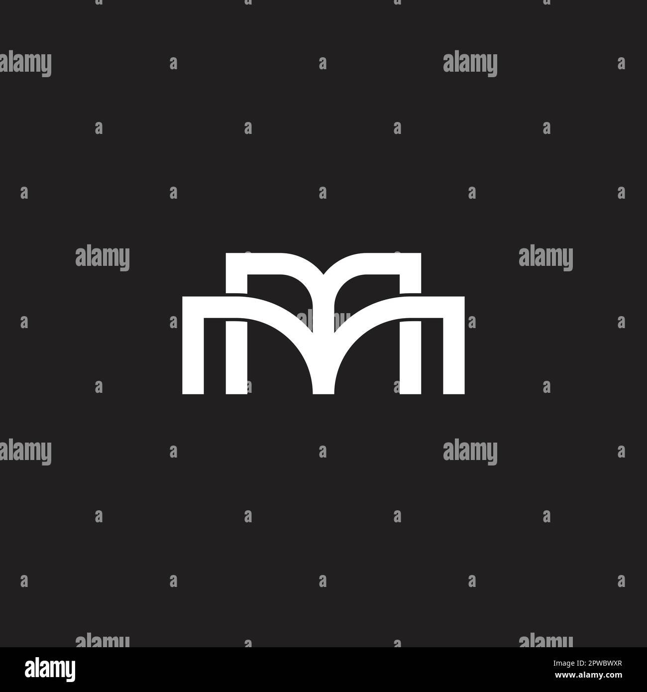 Letter mm Stock Vector Images - Alamy