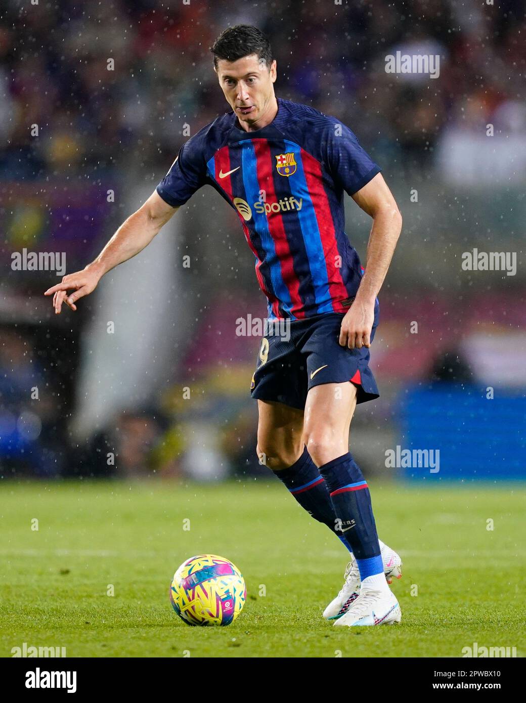 Robert Lewandowski of FC Barcelona during the La Liga match between FC ...