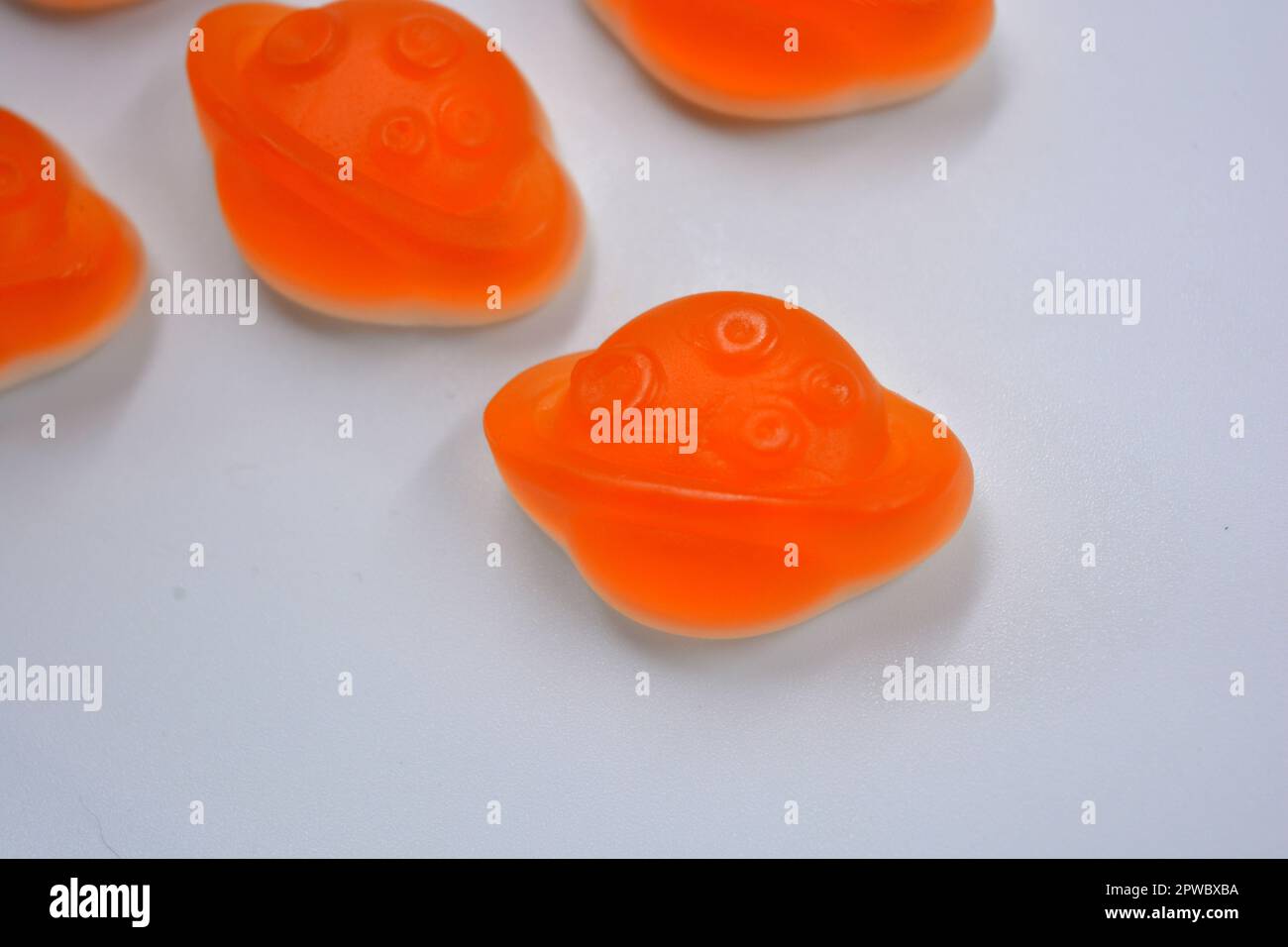 Bright and colorful, colored jelly children's sweets, candies in the ...