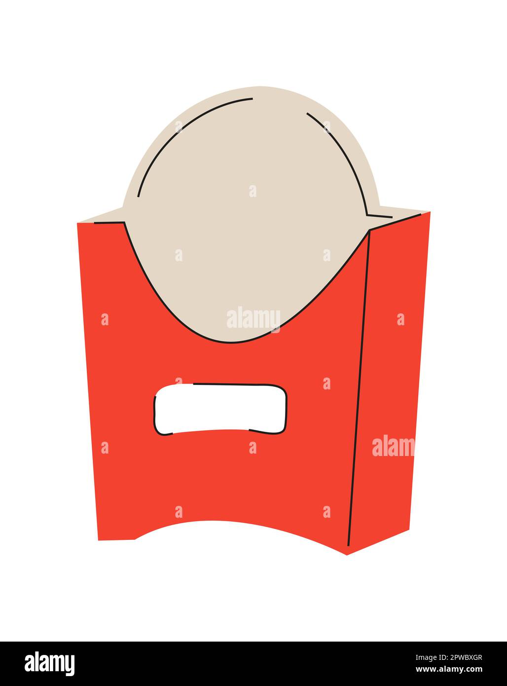 Food takeaway carton package vector. Lunch boxes. Cardboard cups ...