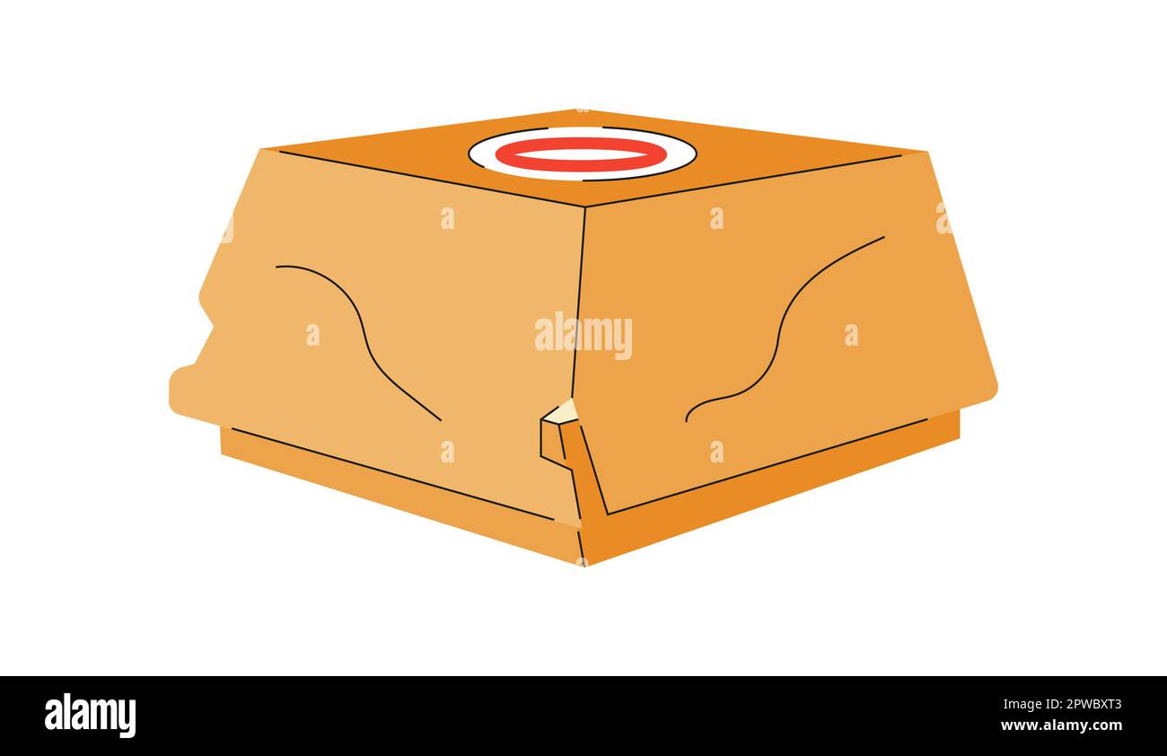 Food takeaway carton package vector. Lunch boxes. Cardboard cups ...