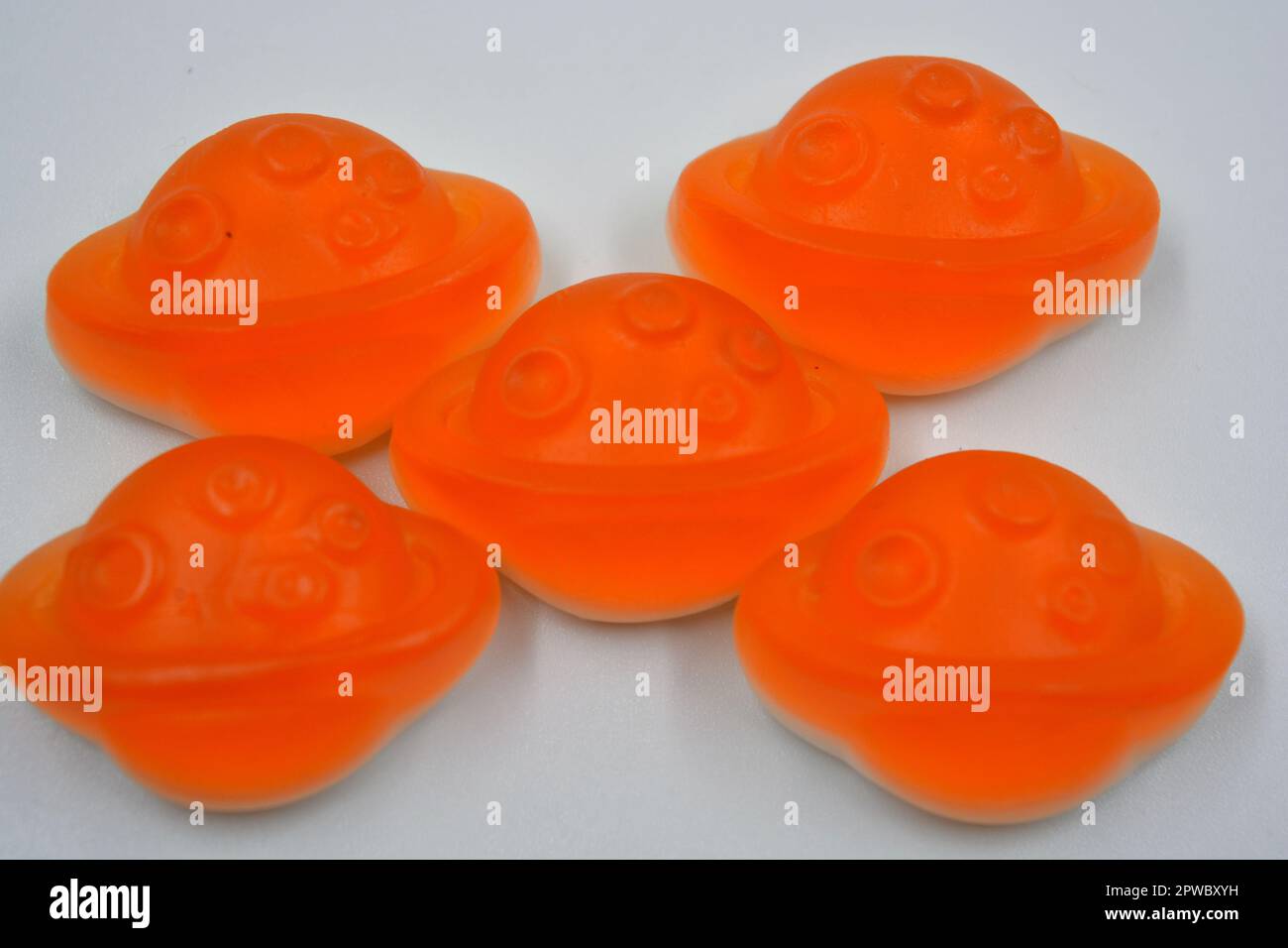 Bright and colorful, colored jelly children's sweets, candies in the ...