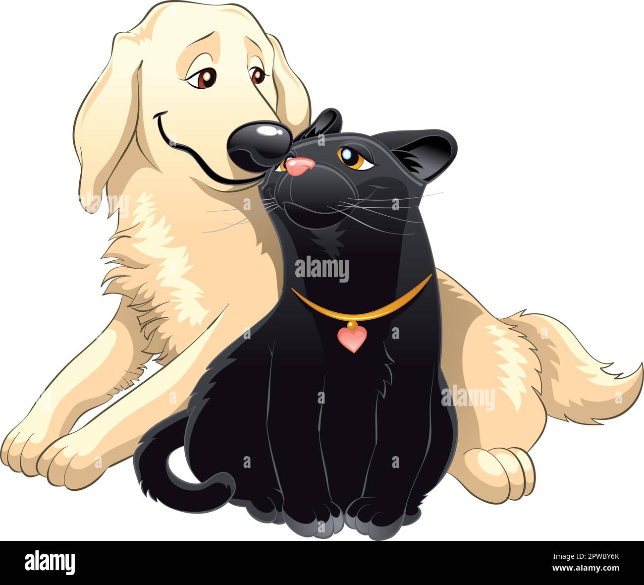 Cartoon dog characters group hi-res stock photography and images - Alamy