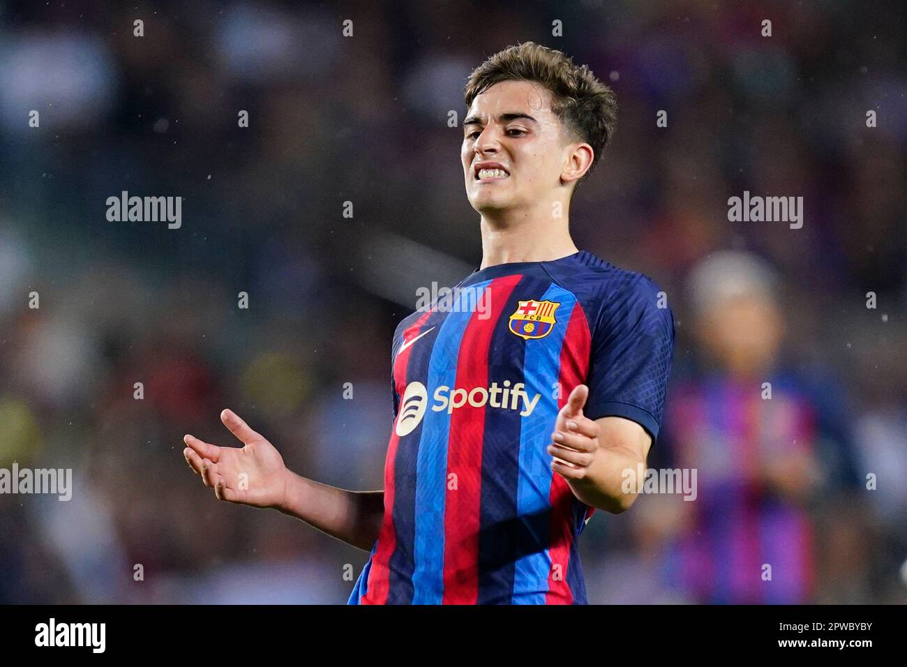 Pablo Martin Gavira Gavi of FC Barcelona during the La Liga match ...