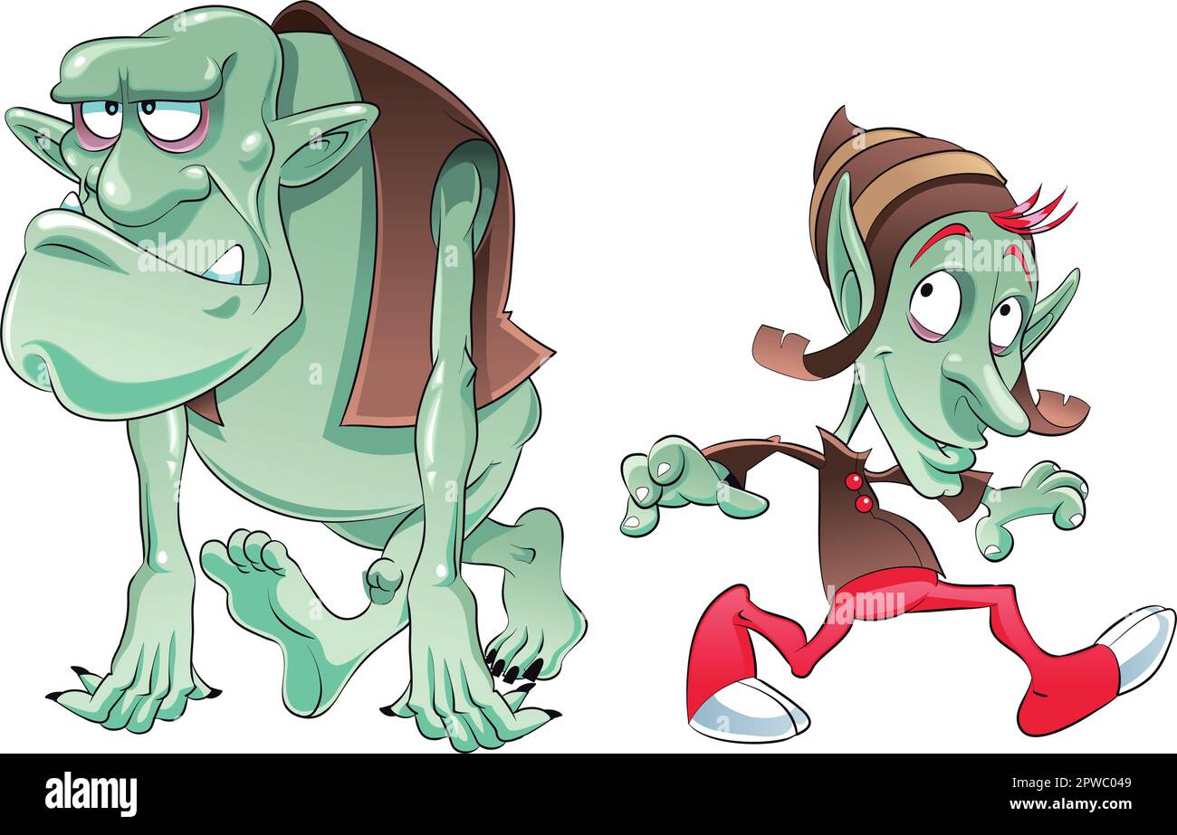 Fat elf Stock Vector Images - Alamy