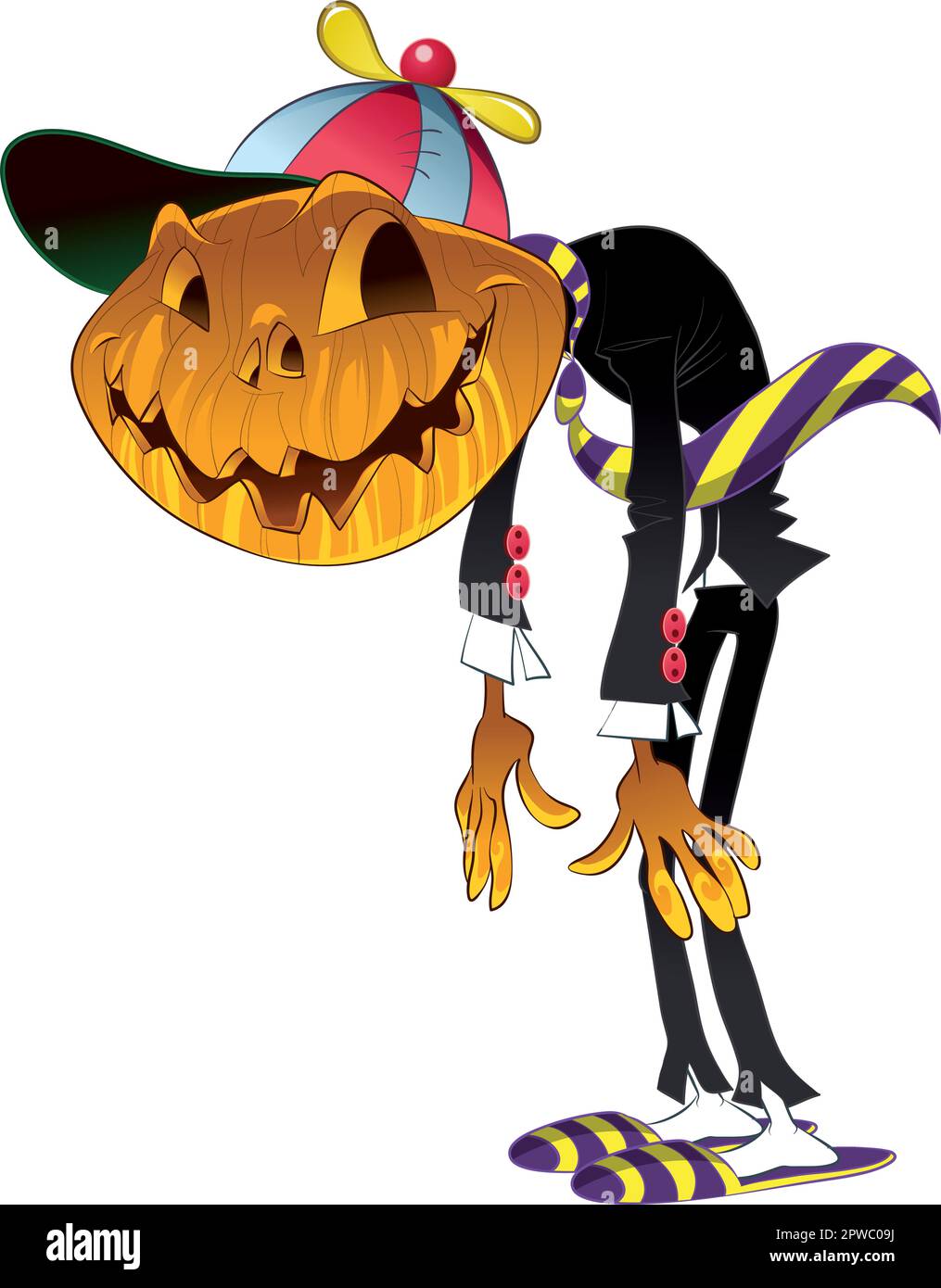 Halloween cartoon and vector characters Stock Vector Image & Art - Alamy