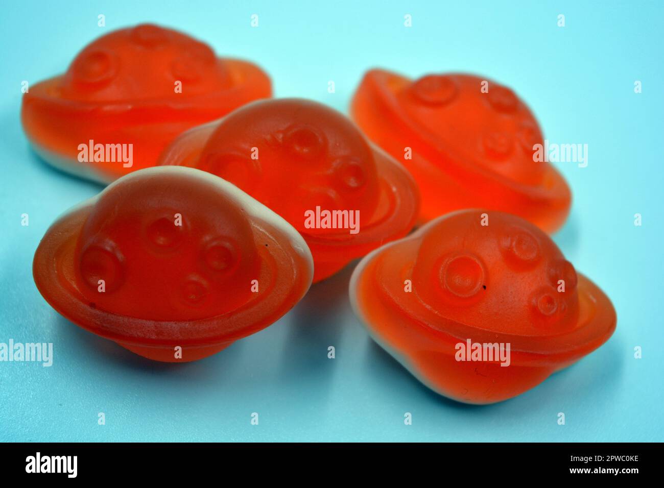 Bright and colorful, colored jelly children's sweets, candies in the ...