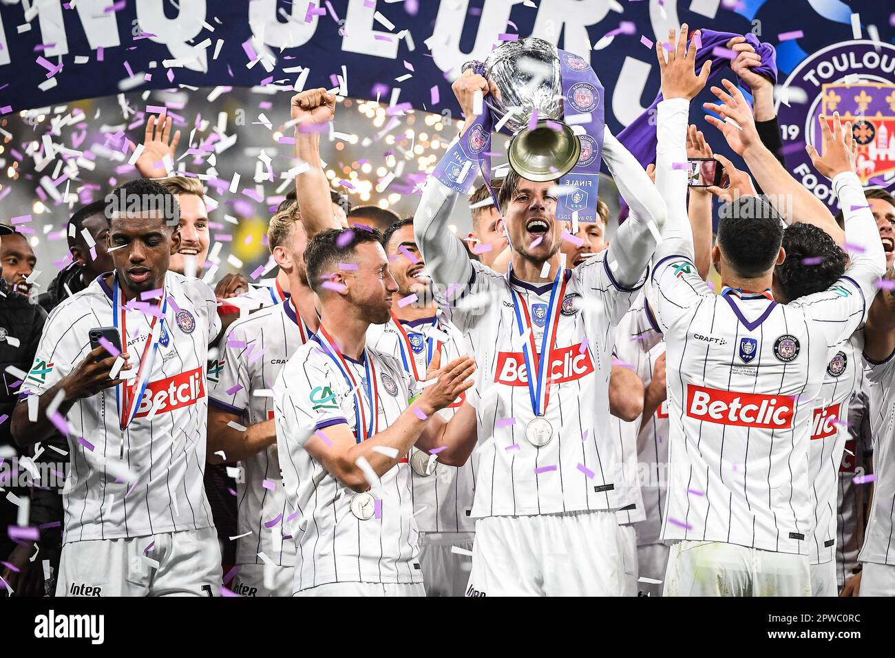 The french cup trophy hi-res stock photography and images - Alamy