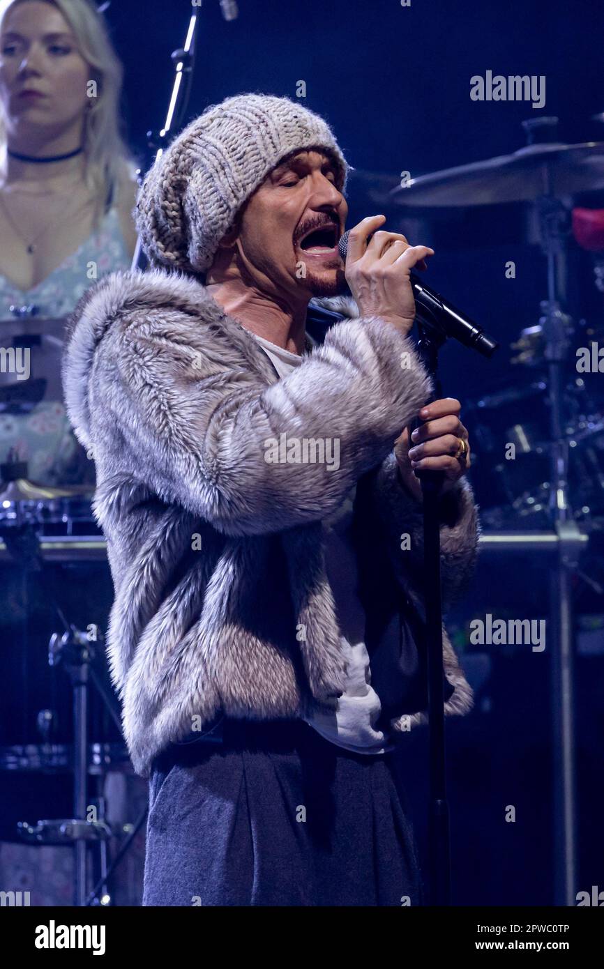 Edinburgh, UK. 29th Apr, 2023. James perform Live at the Edinburgh ...