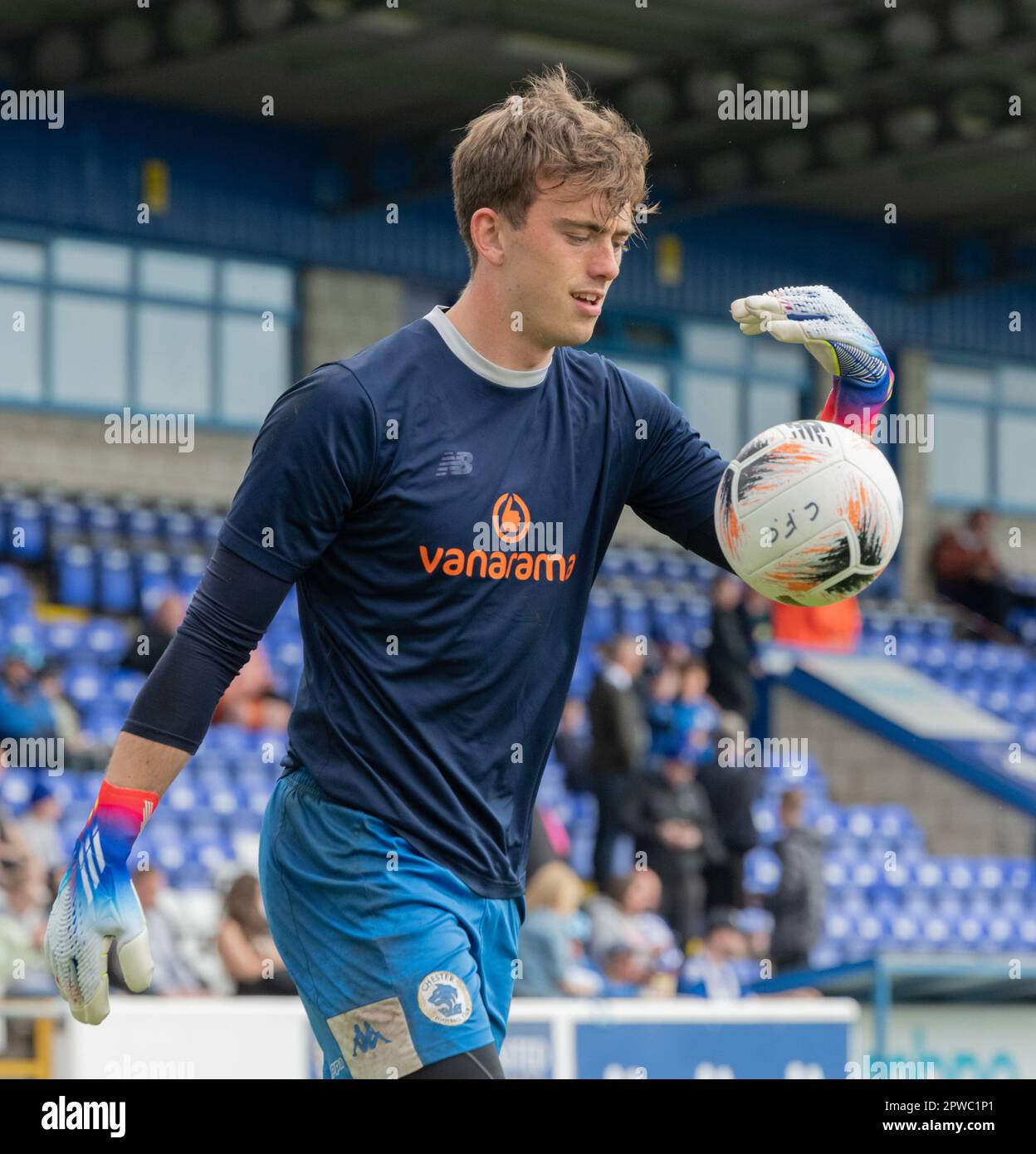 The Deva Stadium, Chester, Cheshire, England 29th April 2023. Chester ...