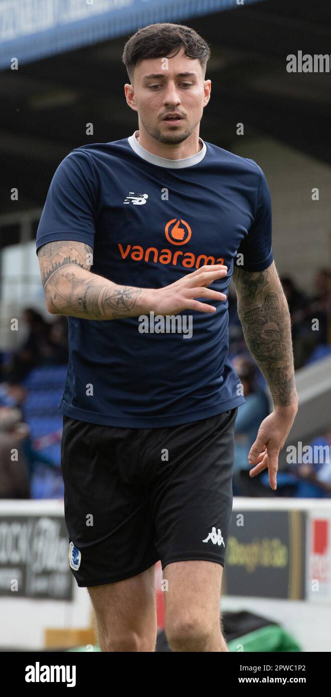 The Deva Stadium, Chester, Cheshire, England 29th April 2023. Chester's ...