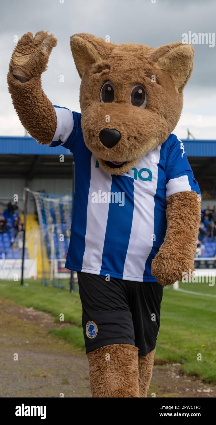 The Deva Stadium, Chester, Cheshire, England 29th April 2023. Chester's ...