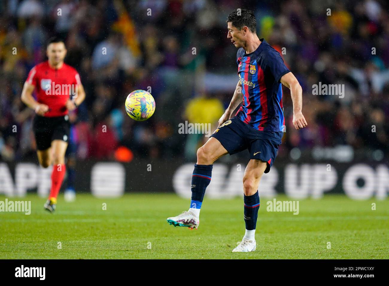 Robert Lewandowski of FC Barcelona during the La Liga match between FC ...