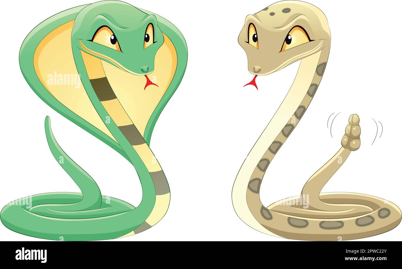Viper Snake Cartoon