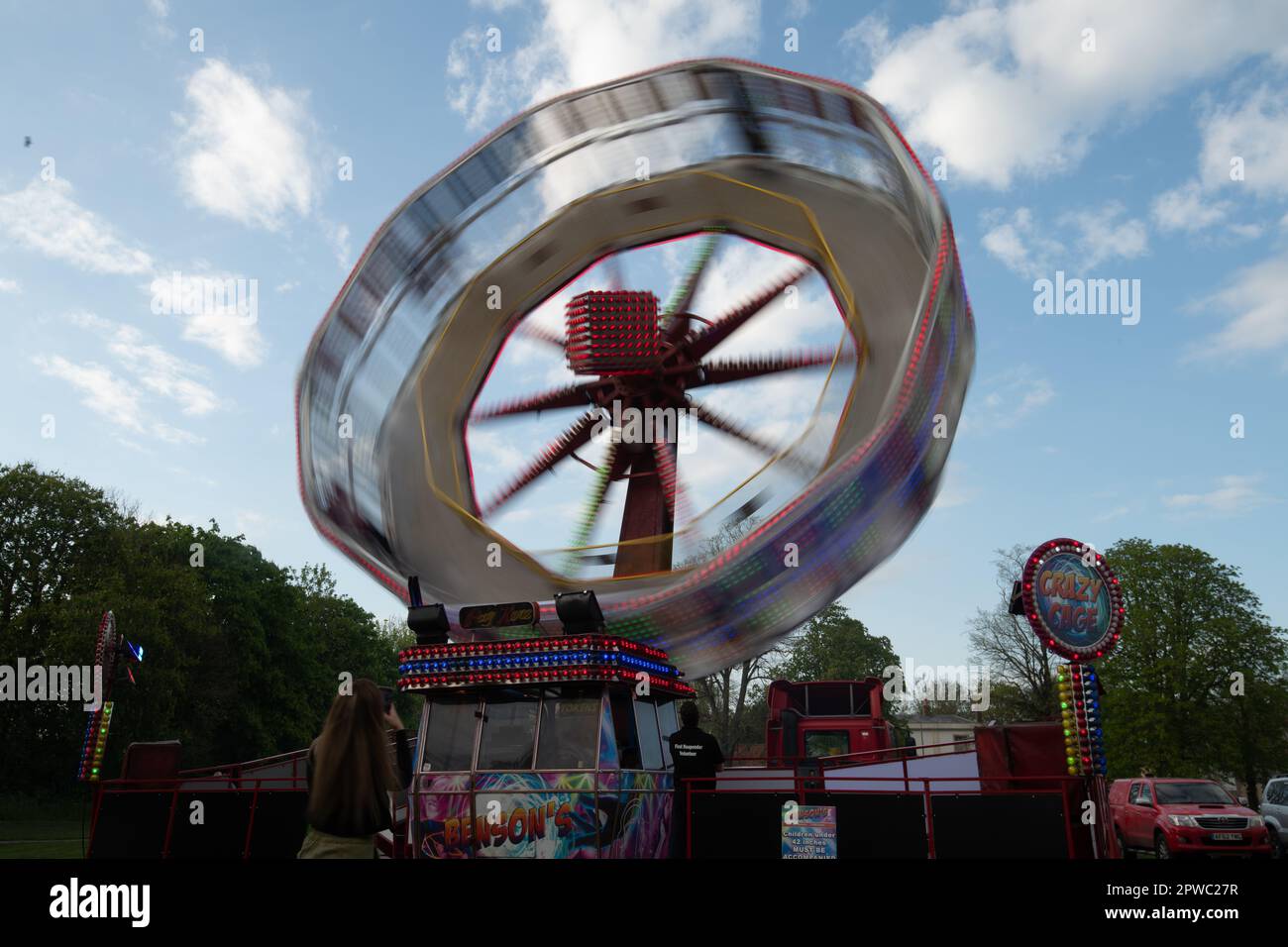 May Bank Holiday with Hatwell's Funfair on the Kinecroft, Wallingford ...