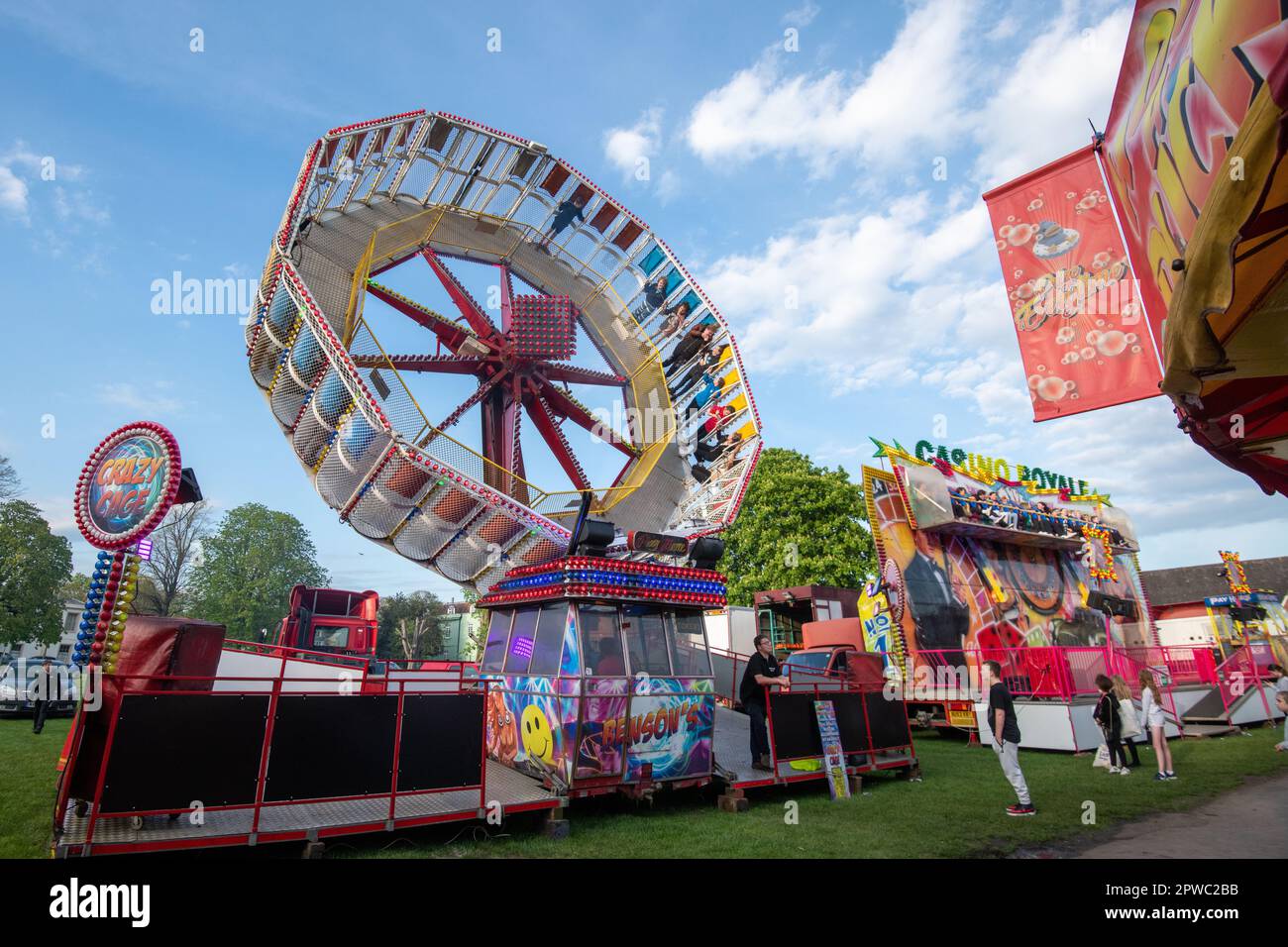 May Bank Holiday with Hatwell's Funfair on the Kinecroft, Wallingford ...