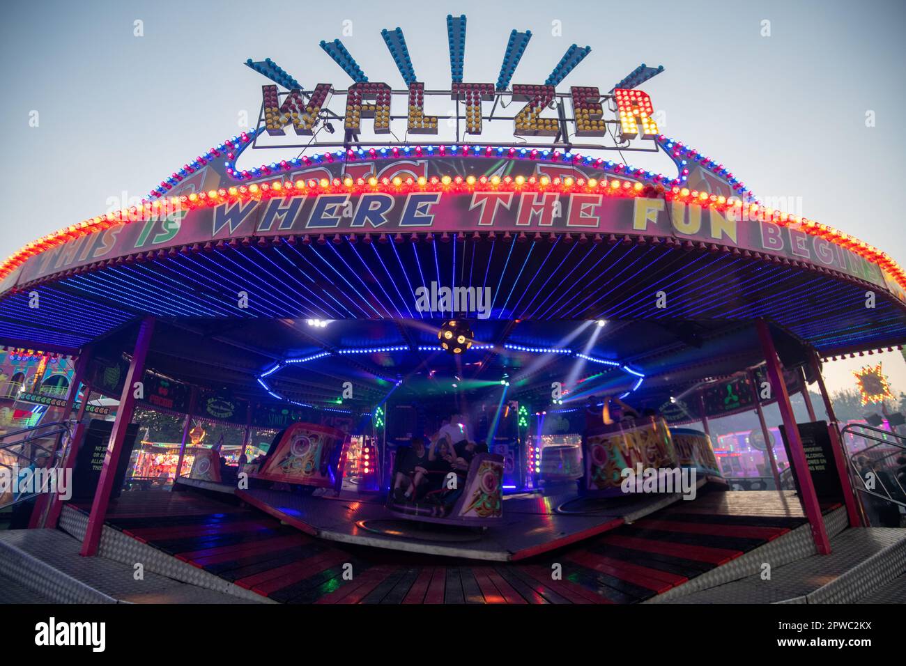 May Bank Holiday with Hatwell's Funfair on the Kinecroft, Wallingford ...