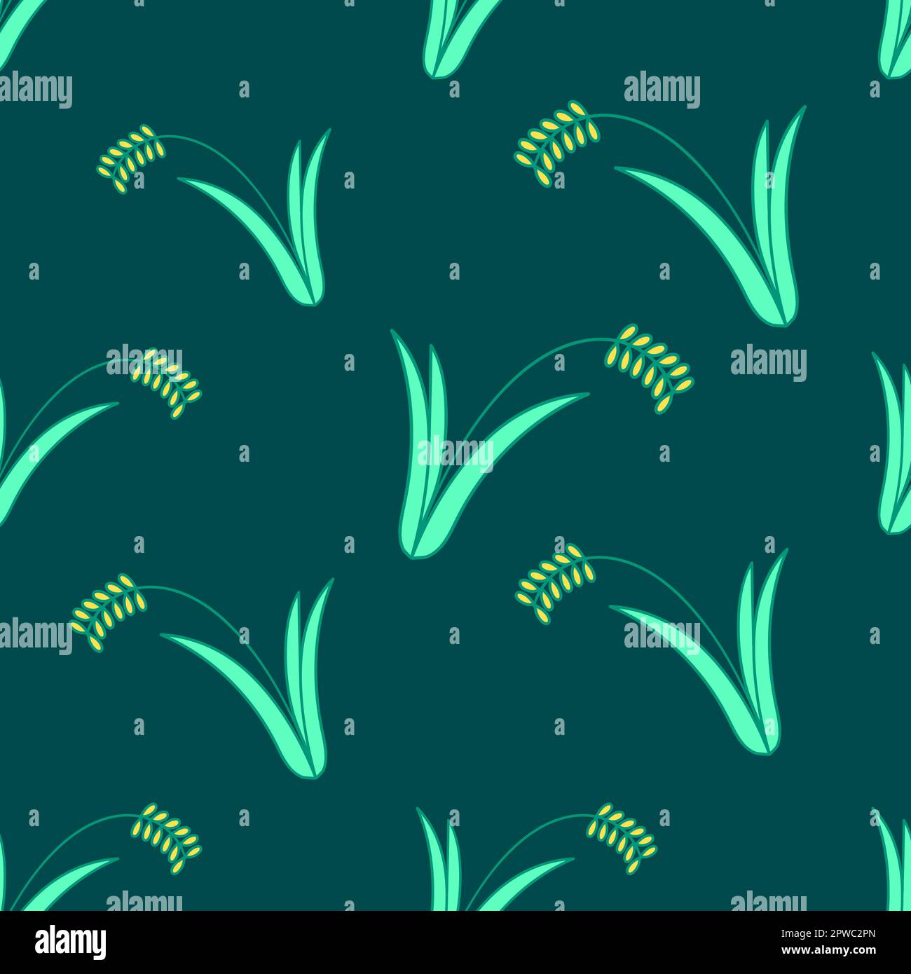 Spring rice Stock Vector Images - Alamy