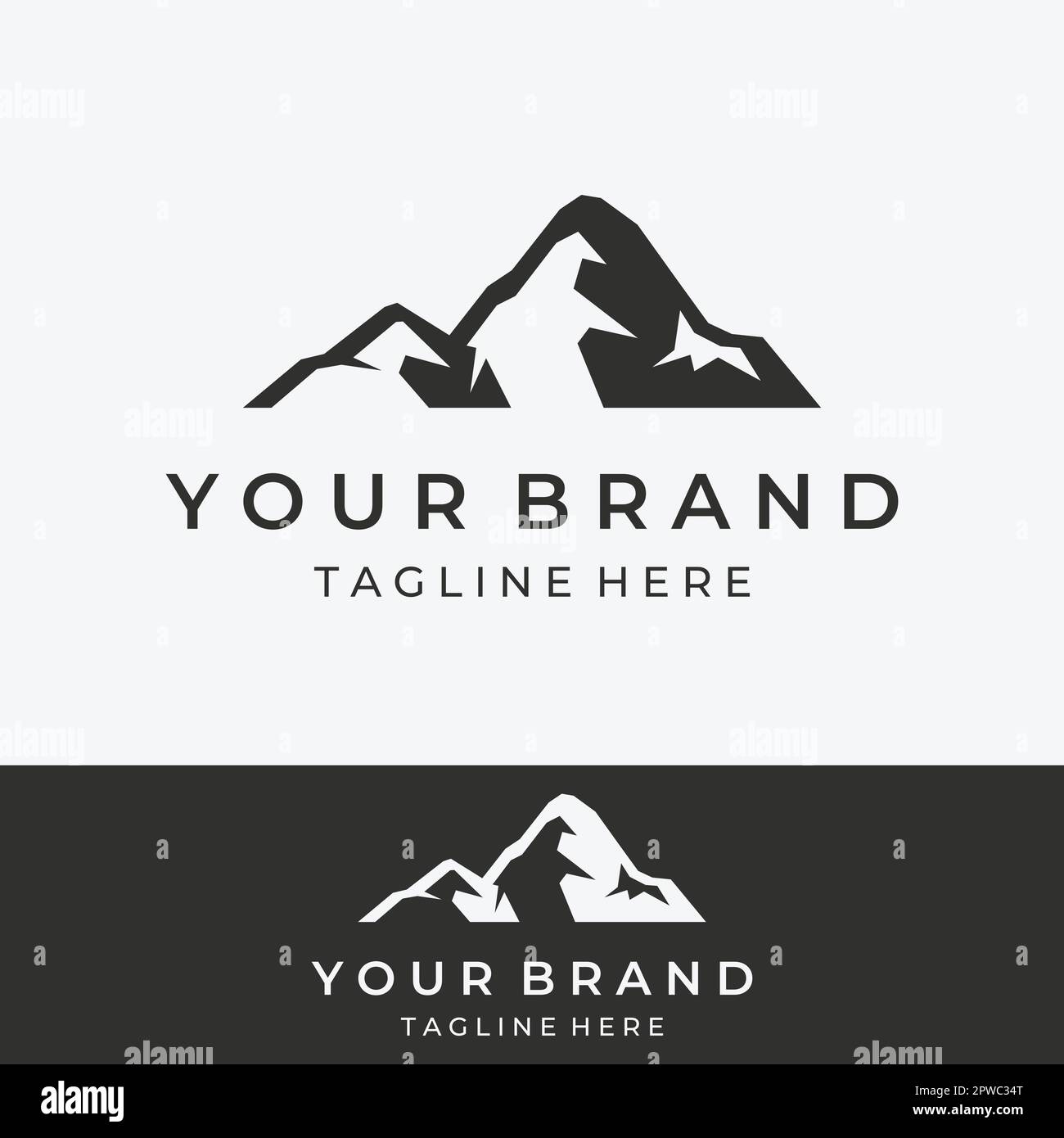 Photography of tree silhouettes Stock Vector Images - Alamy