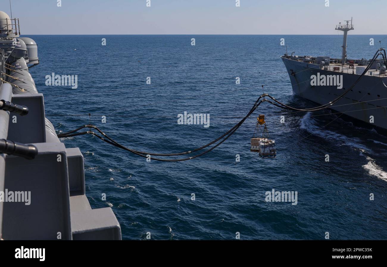 230426-N-XO158-1072 ATLANTIC OCEAN (April 26, 2023) The amphibious ...