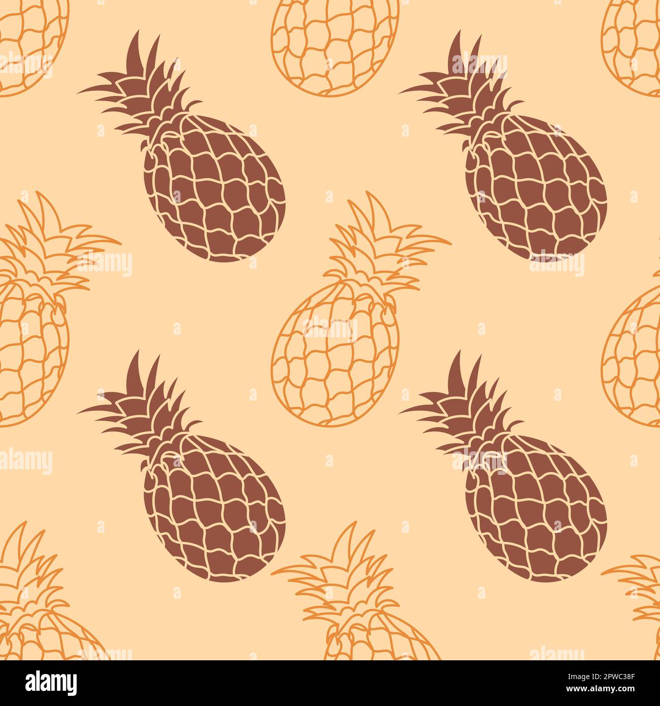 Fruit pattern print hi-res stock photography and images - Alamy