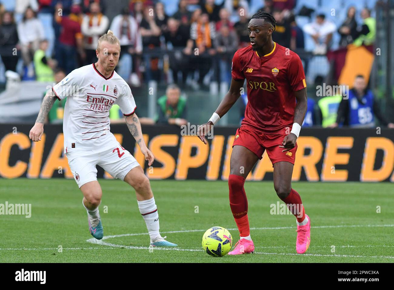 Stadio Olimpico, Rome, Italy. 29th Apr, 2023. Serie A Football; Roma ...