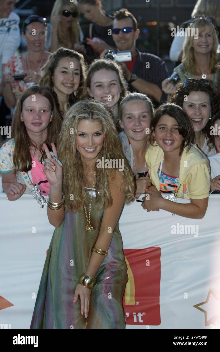 Delta Goodrem at the Nickelodeon Australian Kids' Choice Awards 2007 at ...