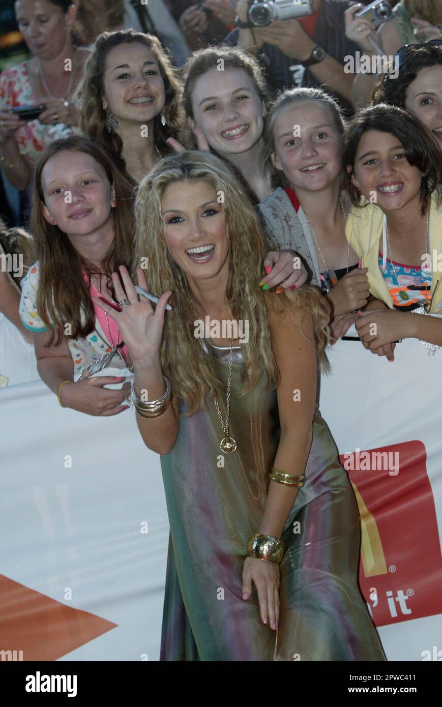 Delta Goodrem at the Nickelodeon Australian Kids' Choice Awards 2007 at ...