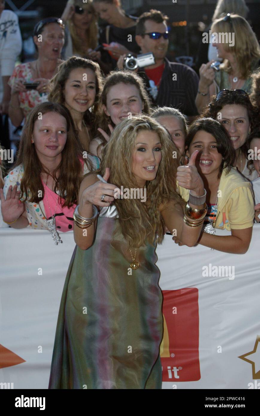 Delta Goodrem at the Nickelodeon Australian Kids' Choice Awards 2007 at ...