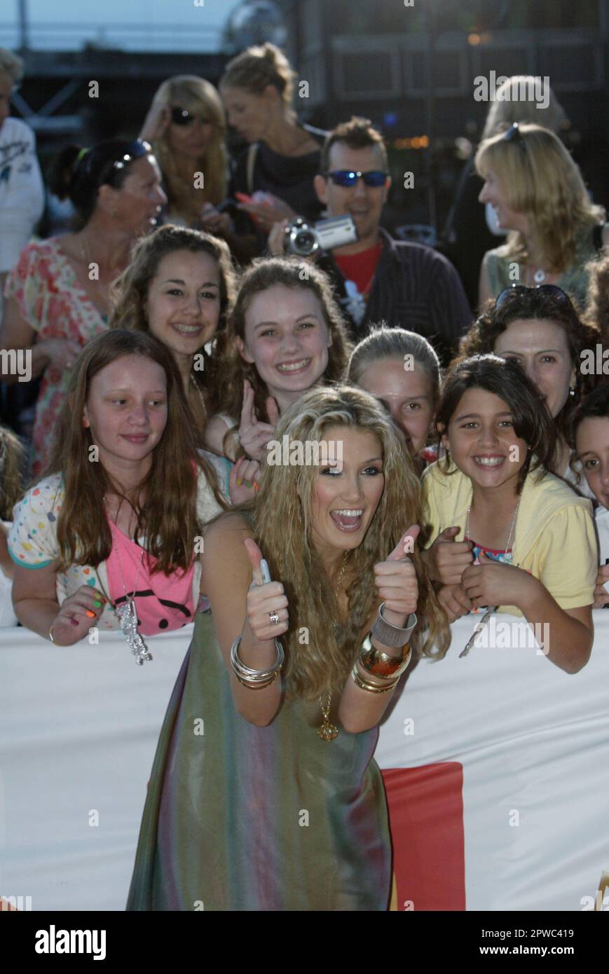 Delta Goodrem at the Nickelodeon Australian Kids' Choice Awards 2007 at ...