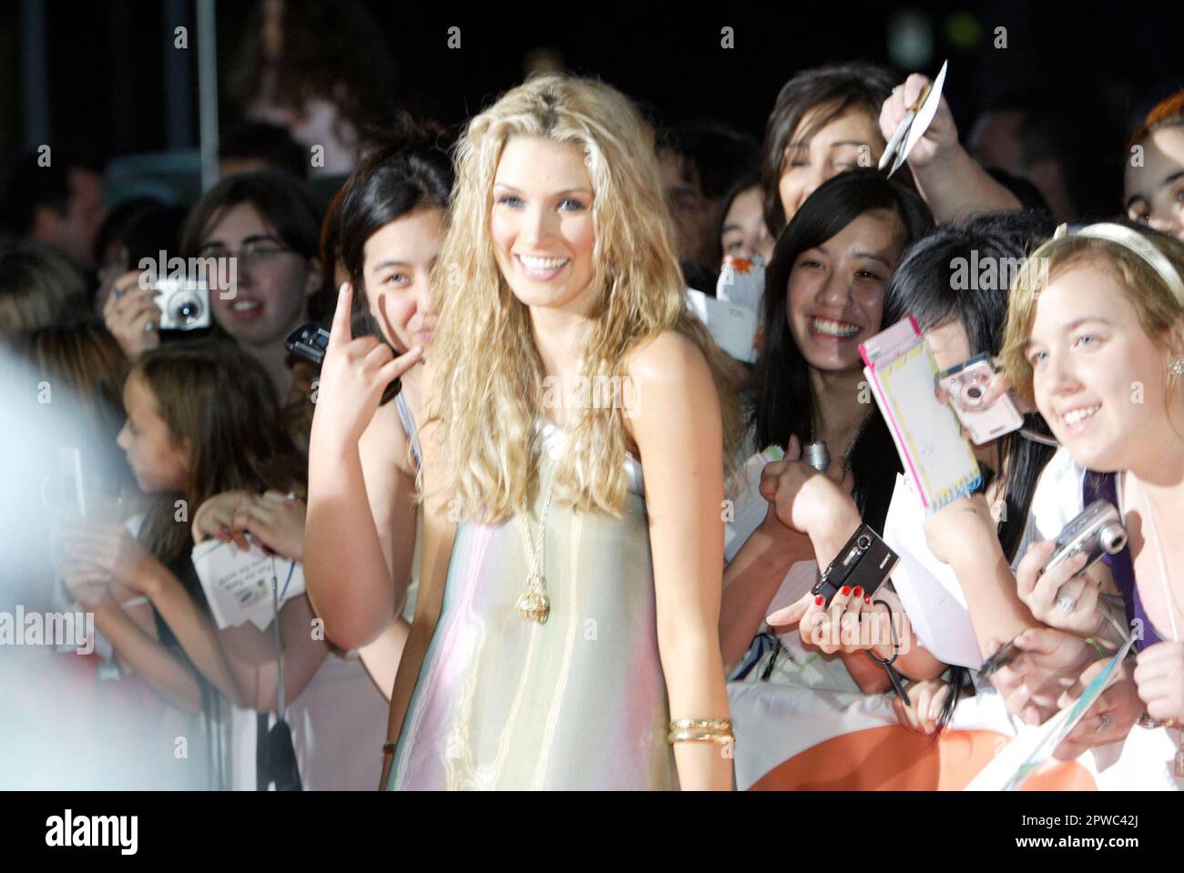 Delta Goodrem at the Nickelodeon Australian Kids' Choice Awards 2007 at ...