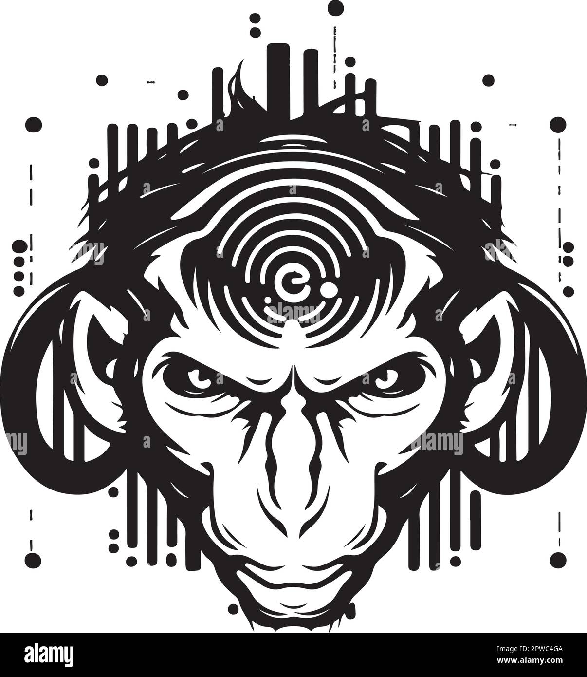 Ape tech logo hi-res stock photography and images - Alamy