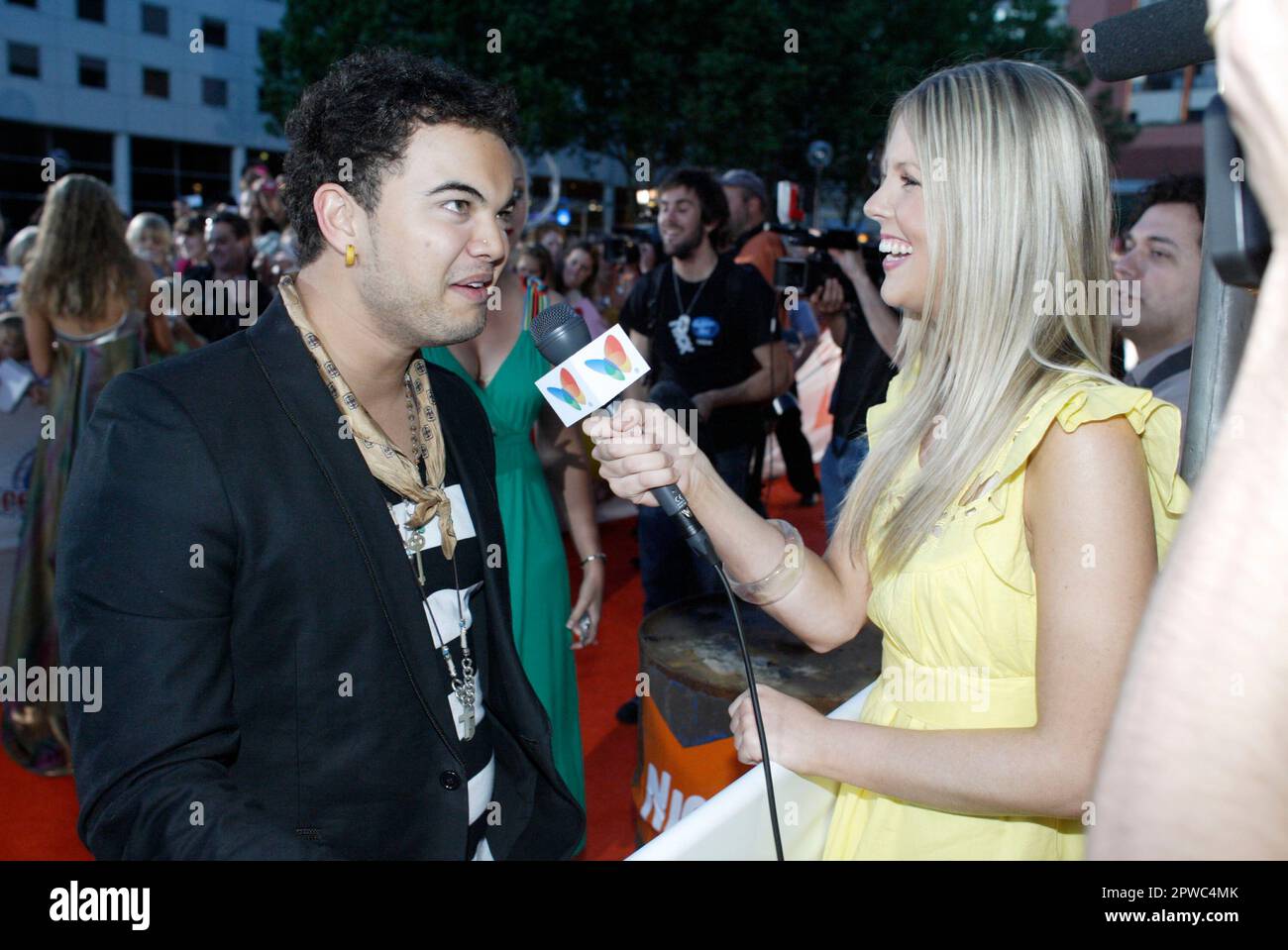 Guy Sebastian at the Nickelodeon Australian Kids' Choice Awards 2007 at ...